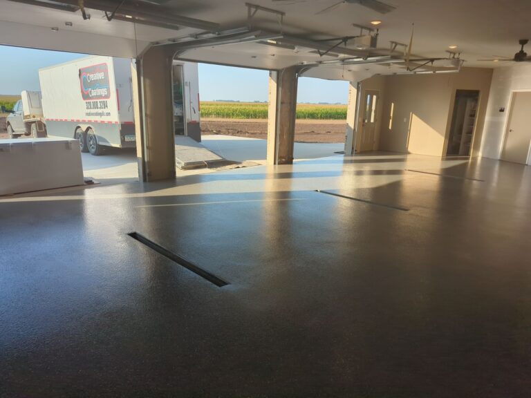 How to dry concrete floors before applying epoxy - Creative Coatings llc