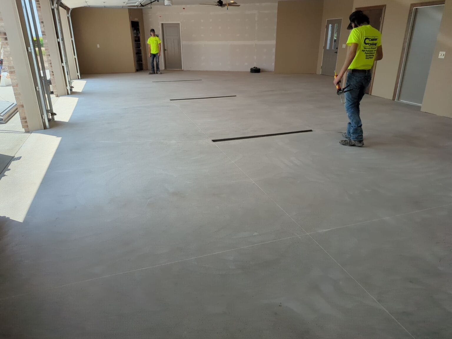 How to clean a concrete floor before applying epoxy - Creative Coatings llc